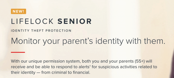 LifeLock for Seniors | LifeLock Senior Plan Cost, Discount & Reviews