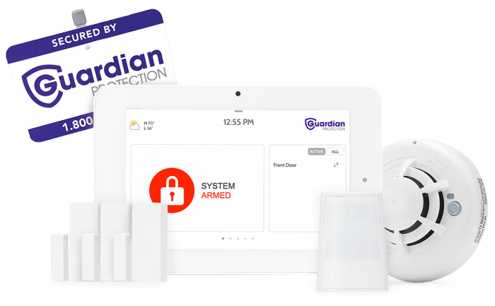 Guardian Protection Home Security Packages, Cost & Pricing