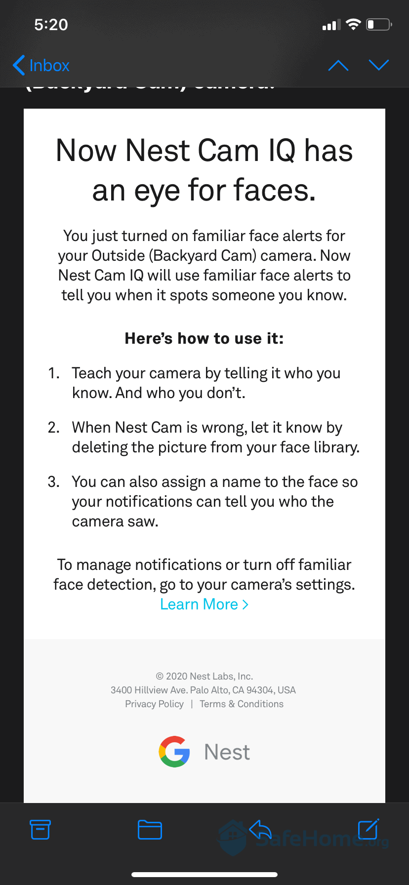Google Nest IQ Home Security Camera Review 2021