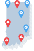 The Most Safest and Dangerous Cities in Indiana
